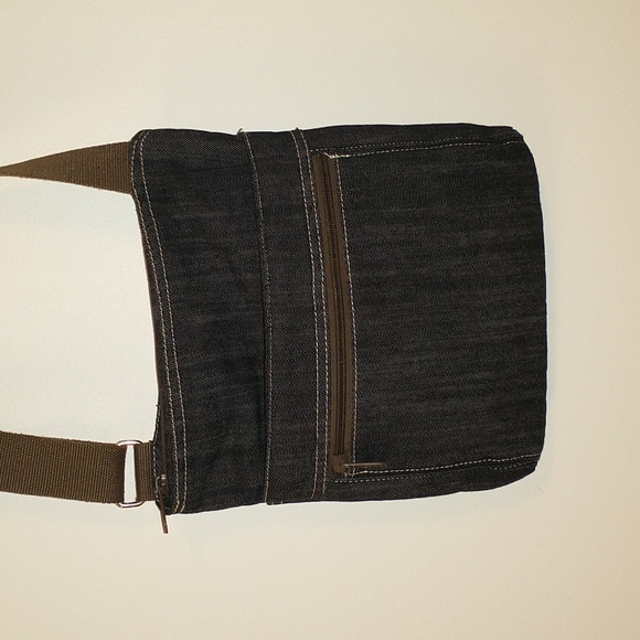 thirty-one | Bags | Thirty One Cotton Denim Crossbody Adjustable Strap ...